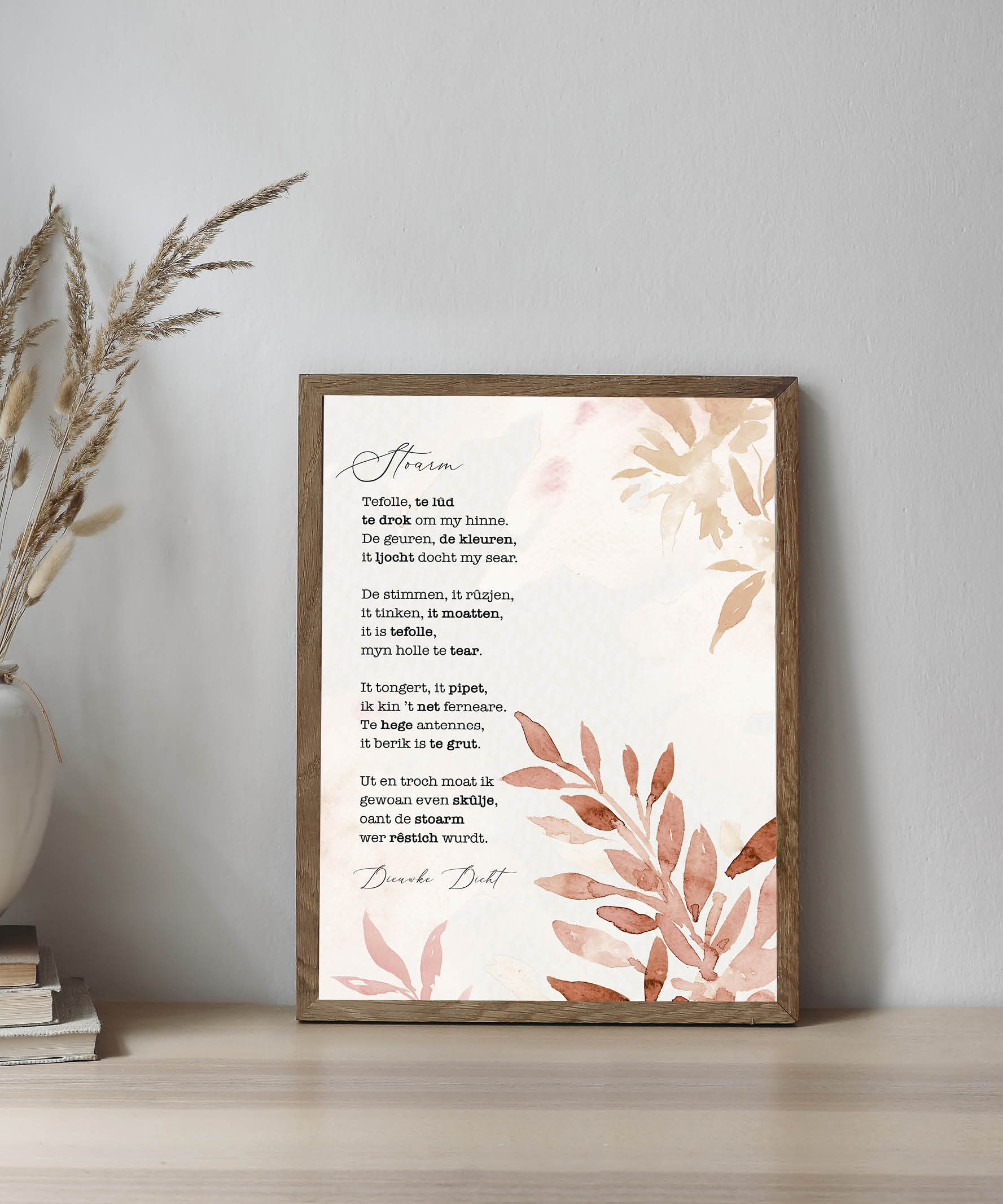 Gedicht: Stoarm - PLAN & PAPIER