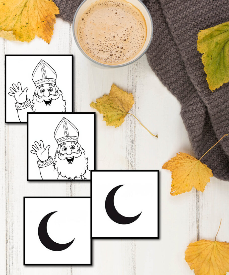 Sinterklaas Memory - PLAN & PAPIER